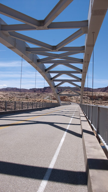 Bridge of the Week: Utah's Bridges: Hite Crossing Bridge over the ...