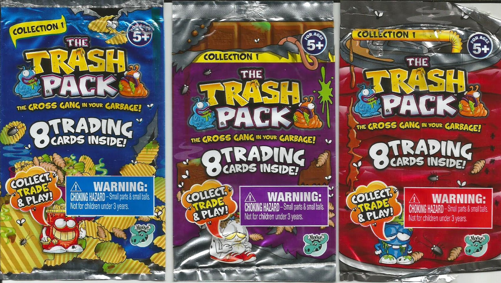 GeoBloxJF: The Trash Pack Trading Card Collection 1 03-091 - 03-125