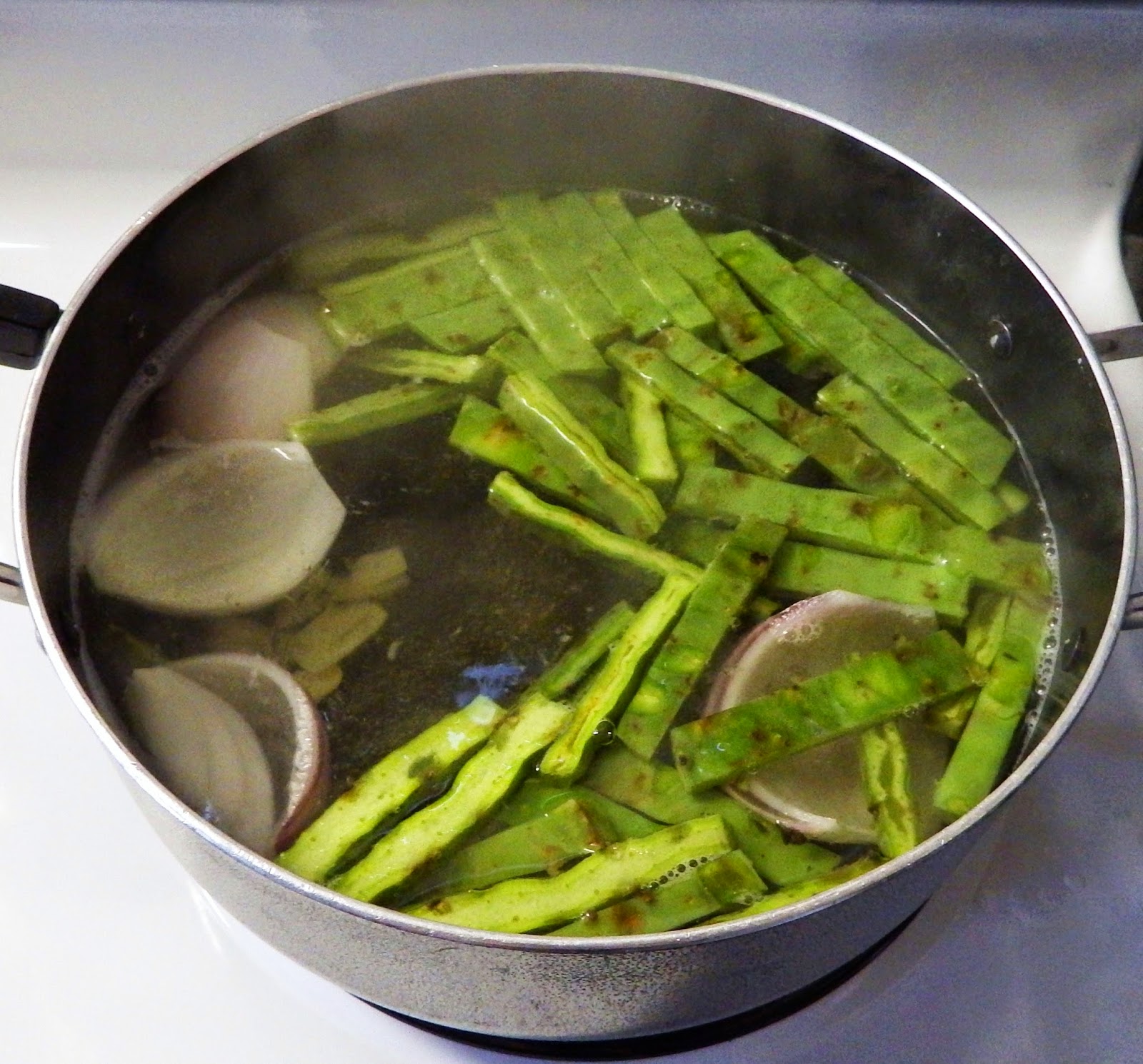 Food By Bram: Pan-fried Skate Wing with Warm Cactus Salad (Ensalada ...