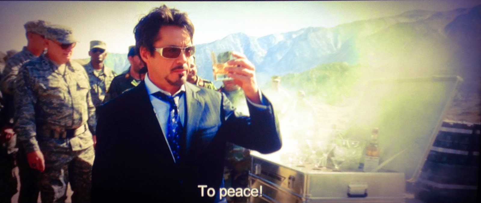 Sisco Vanilla Serves and Drinks: Iron Man (2008)