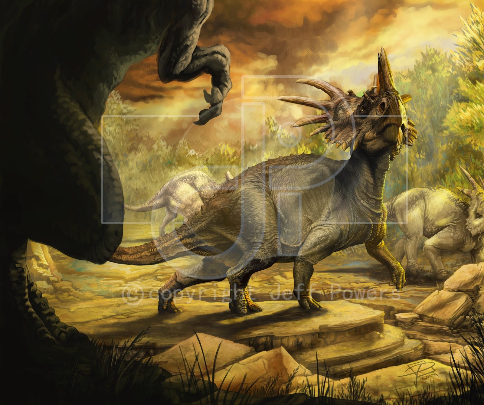 Tentacle News: The Year of the Dinosaur - Paleo Art Challenge 2015