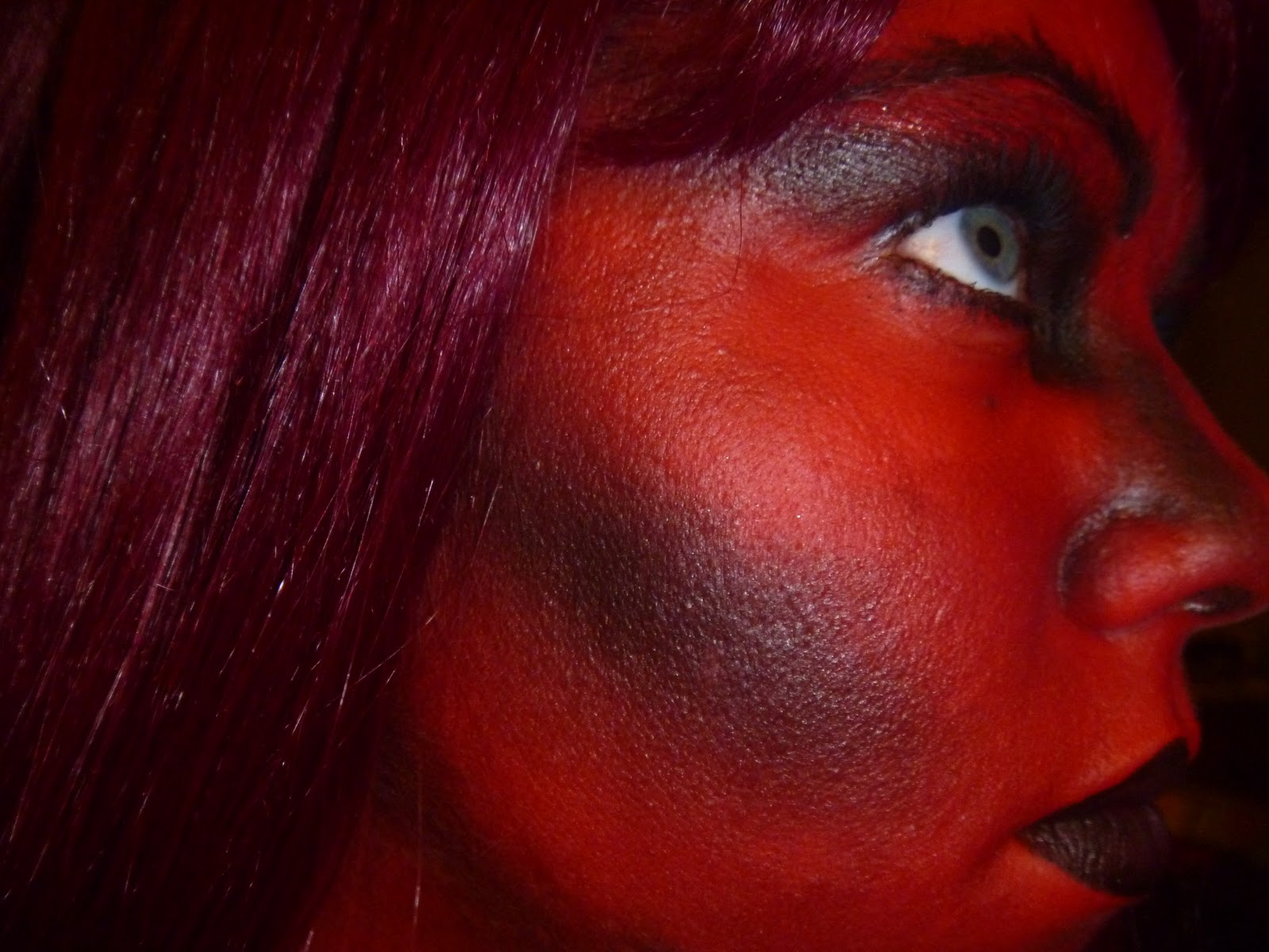Makeup=Art: Halloween: Devilish Demon-ette.