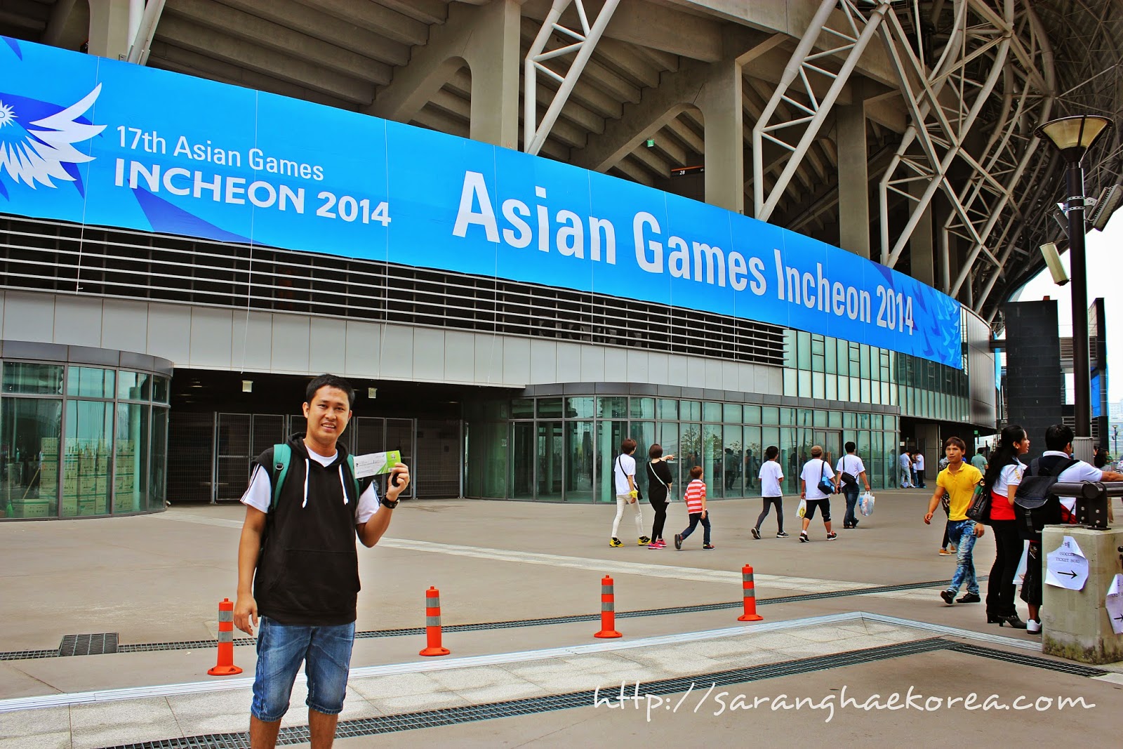 Filipino Expats in Korea Invaded Asian Games Incheon 2014 - Saranghae Korea