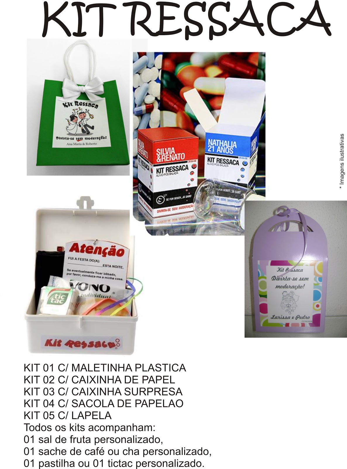 Art & Stilo Artes Gráficas: KIT Ressaca - Excelente idéia para seu ...