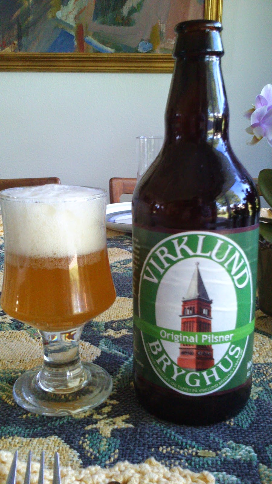 Tid til en øl: Tid til en øl - Virklund Original Pilsner / Ravnsborg Rød