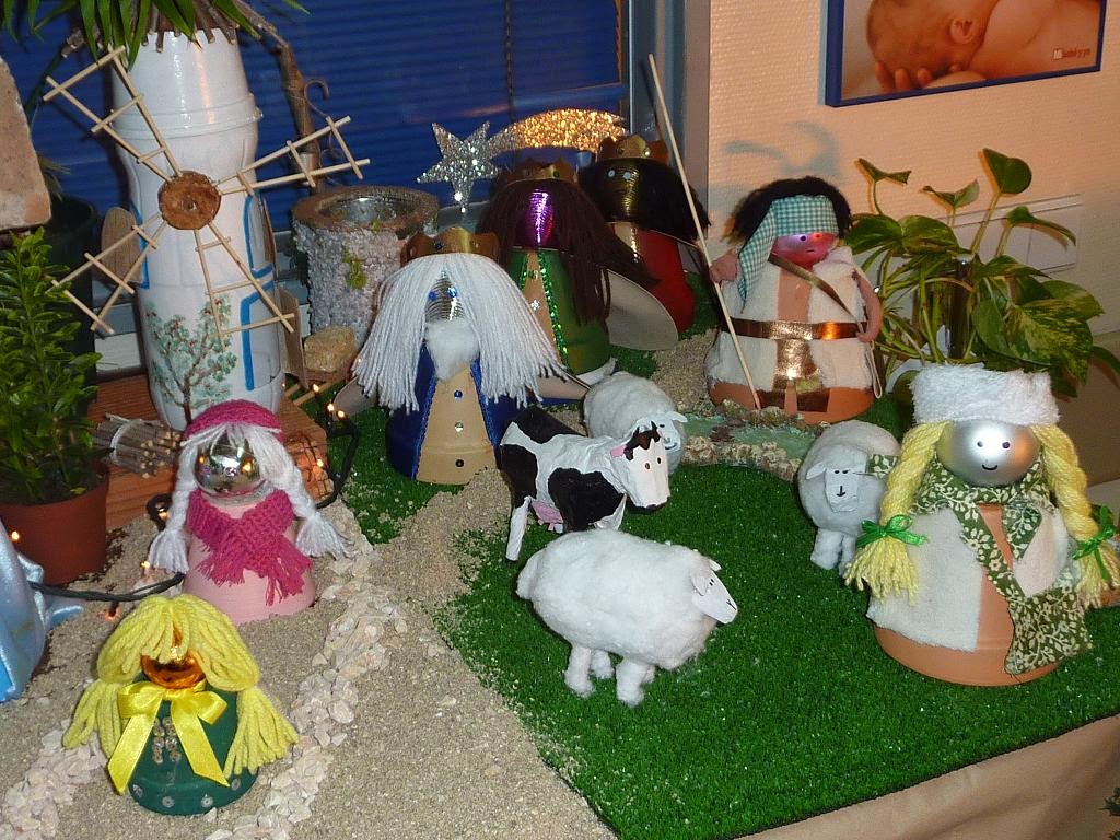 Manualidades merrajo & yoli: Ocho formas de hacer un Belén, todos Nº 1