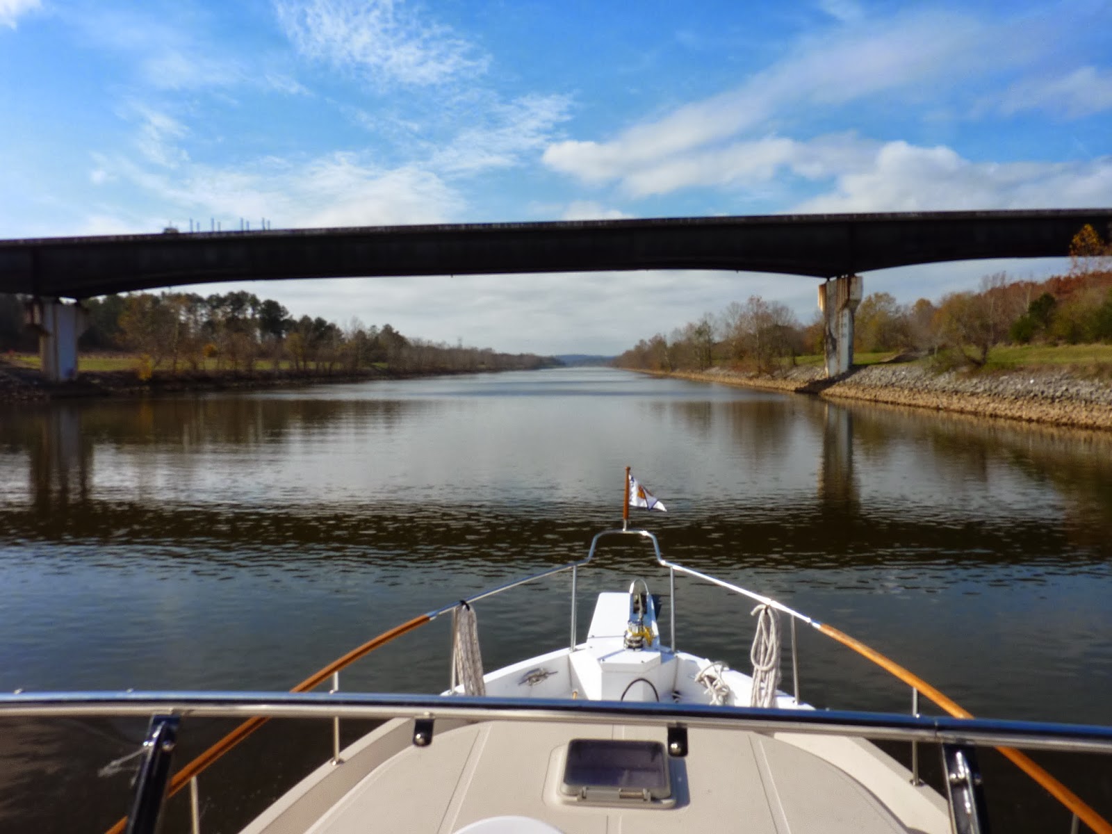 Dream Chaser: Starting down the Tenn-Tom Waterway
