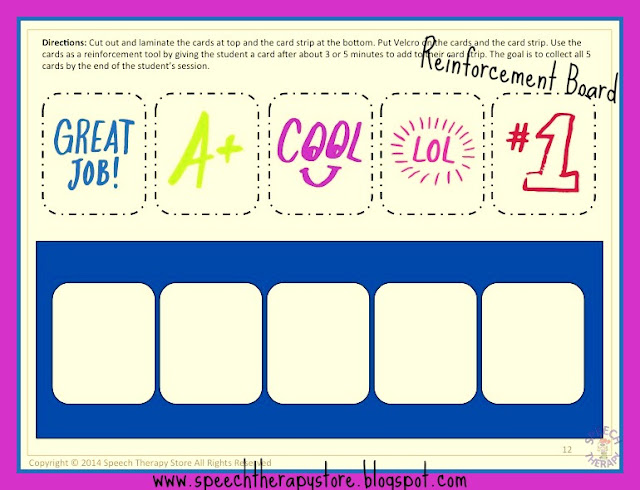 Speech Therapy: Reinforcement Games for Therapy