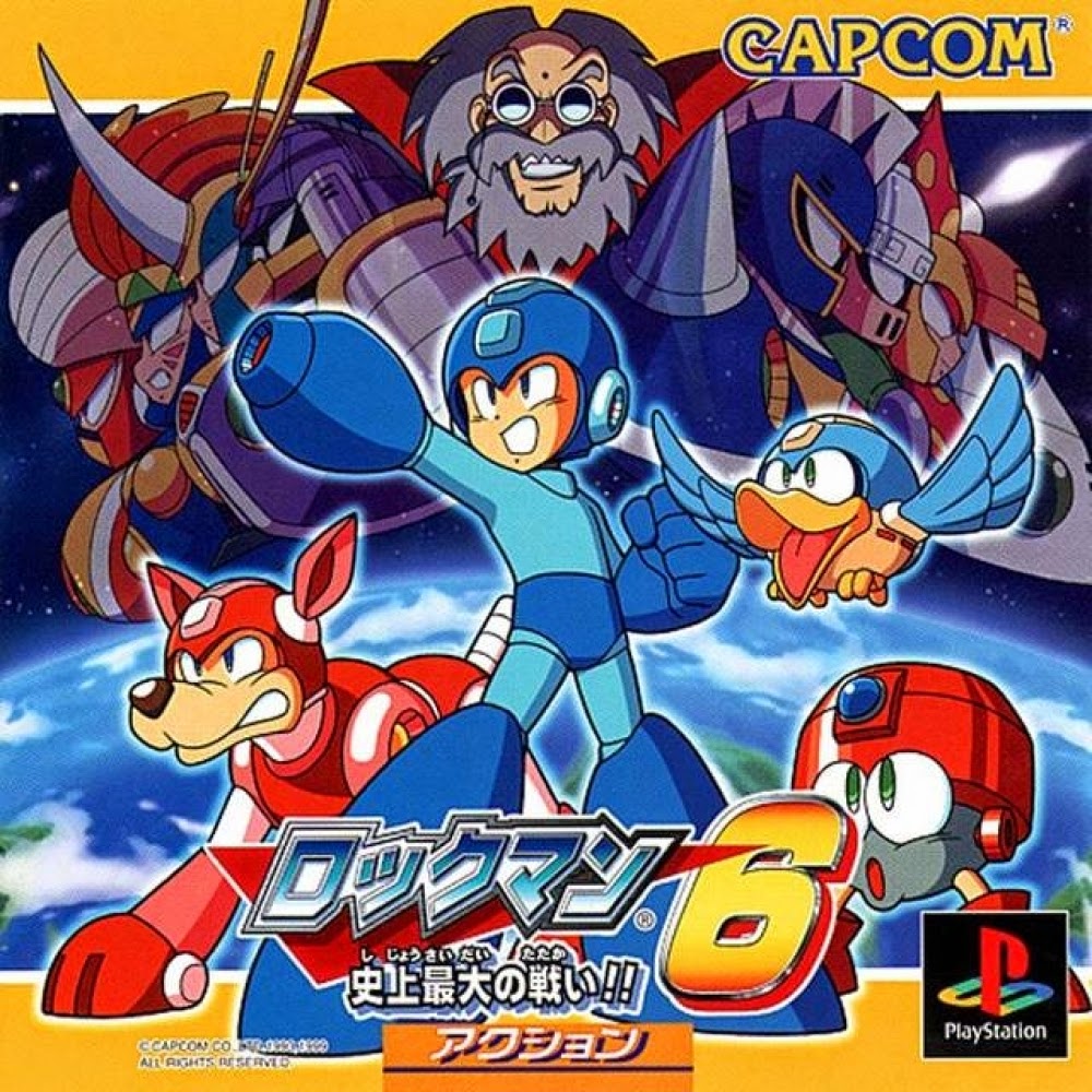 Rockman Music: Rockman Complete Works 6 (Game Rip)