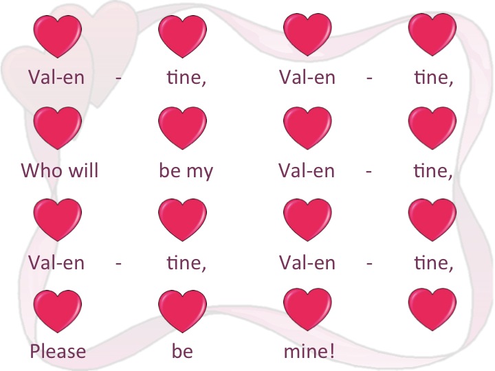 Valentine, Valentine - Music a la Abbott - Amy Abbott - Kodály Inspired ...