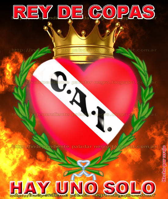 Independiente de Paladar Negro: Afiche - REY DE COPAS HAY UNO SOLO