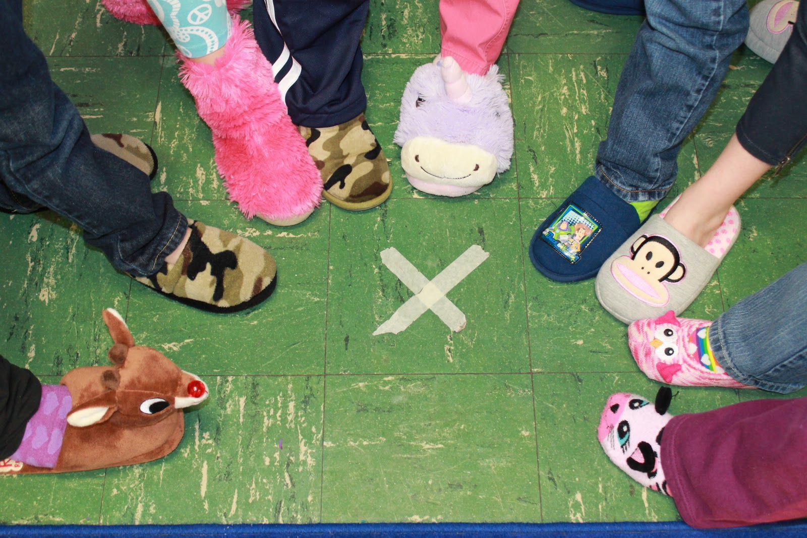 Ms. Batte's Kinderland: Funny Feet Day on Friday
