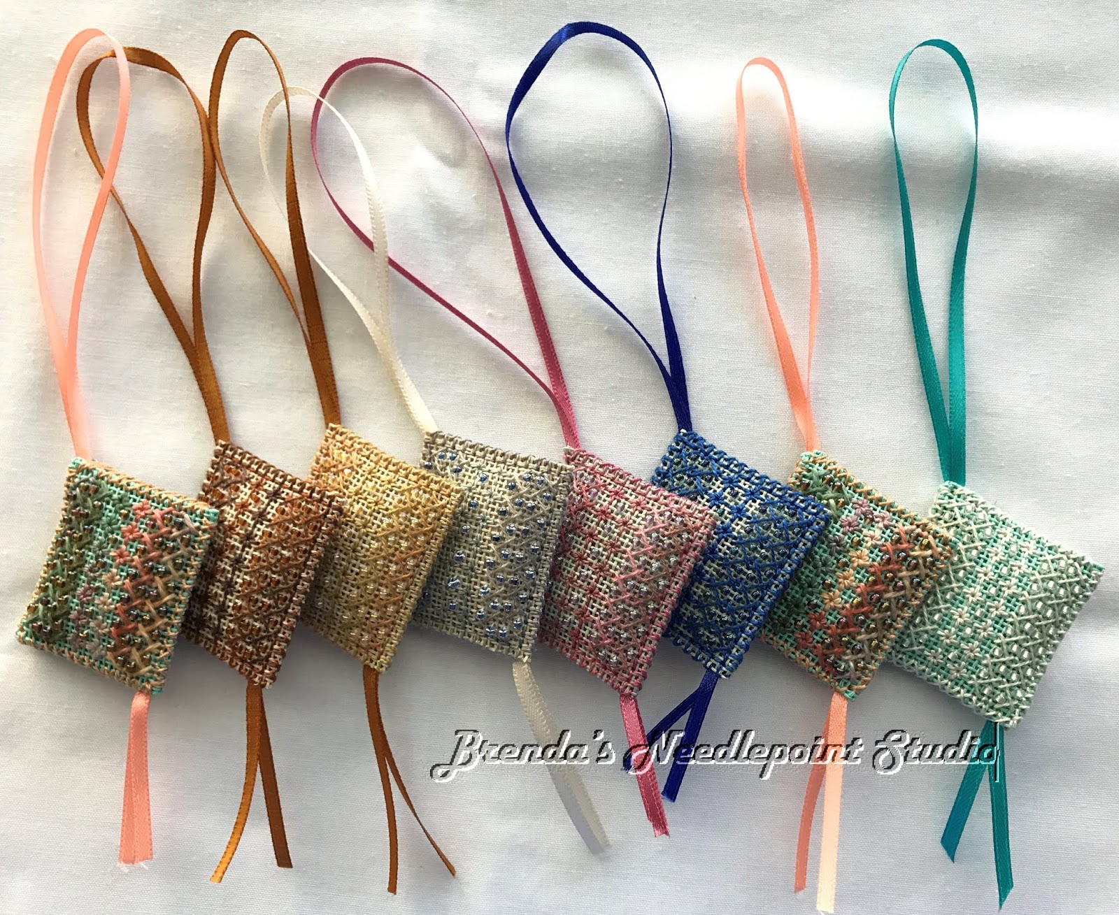 Brenda's Needlepoint Studio: ANG 2018 Seminar Scissor Fobs - 9/3/18