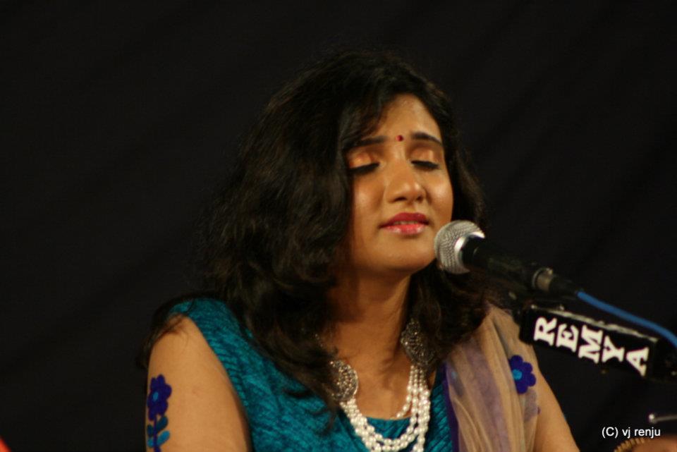 playback singer Manjari cute stills