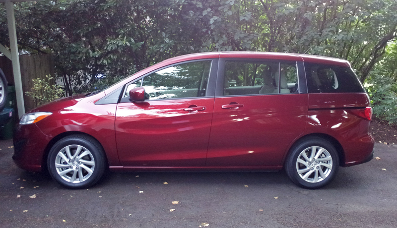 In the driveway: 2012 Mazda5 Sport | Subcompact Culture - The small car ...