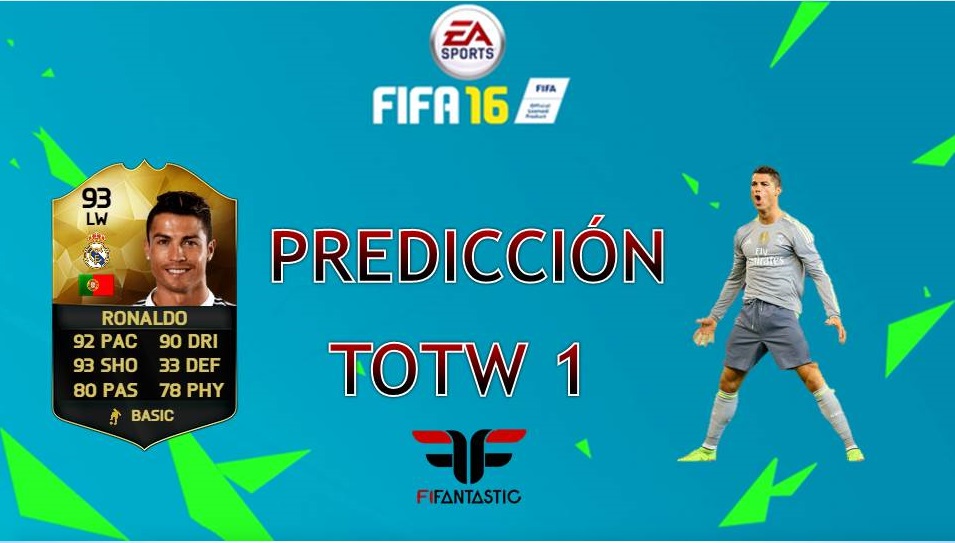Predicción TOTW 1 - FIFAntastic