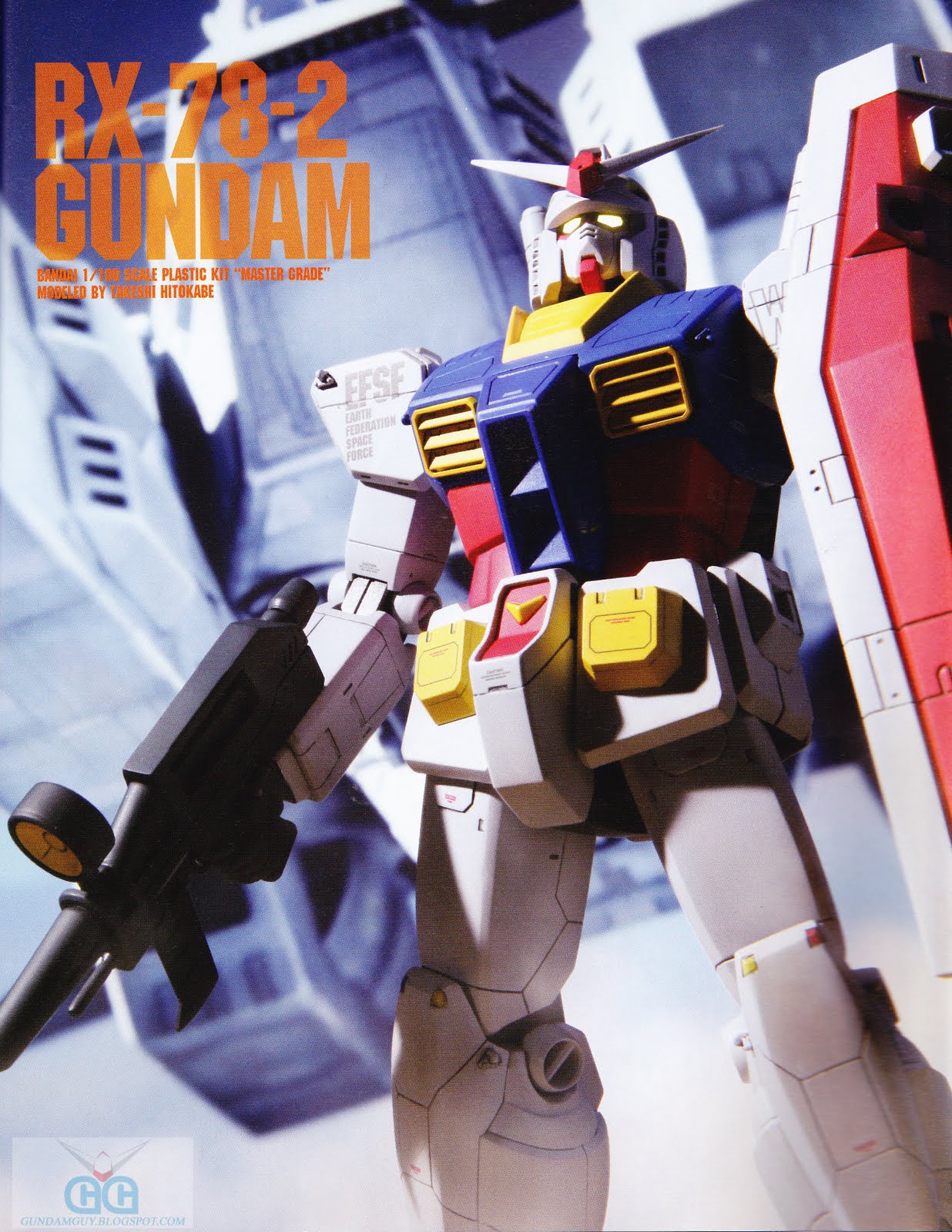 GUNDAM GUY: MG 1/100 RX-78-2 Gundam - Dengeki Hobby Ranking #2 Master ...