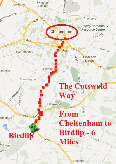 The Cotswold Way - Hiking from Cheltenham to Birdlip - #6 Post