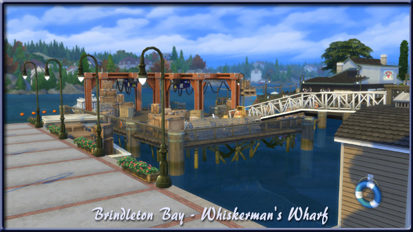 Simmerville's Sims: Touring Brindleton Bay, Whiskerman's Wharf