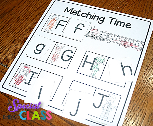 A special kind of class: Polar Express alphabet