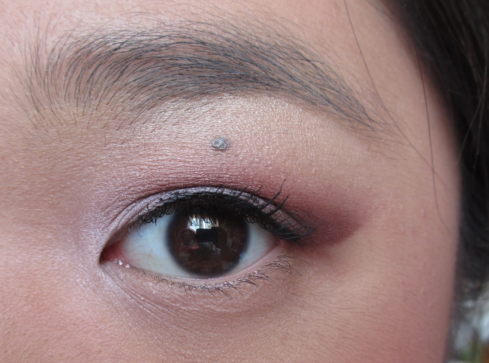 The Blackmentos Beauty Box: FOTD: Rich Mahogany brown smokey eye ...