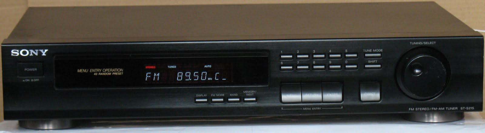 Sony ST-S215 - Digital Tuner | AudioBaza