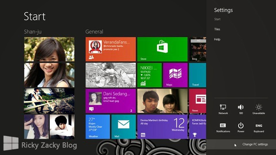 SEMUA TENTANG WINDOWS 8 LENGKAP: STARTSCREEN