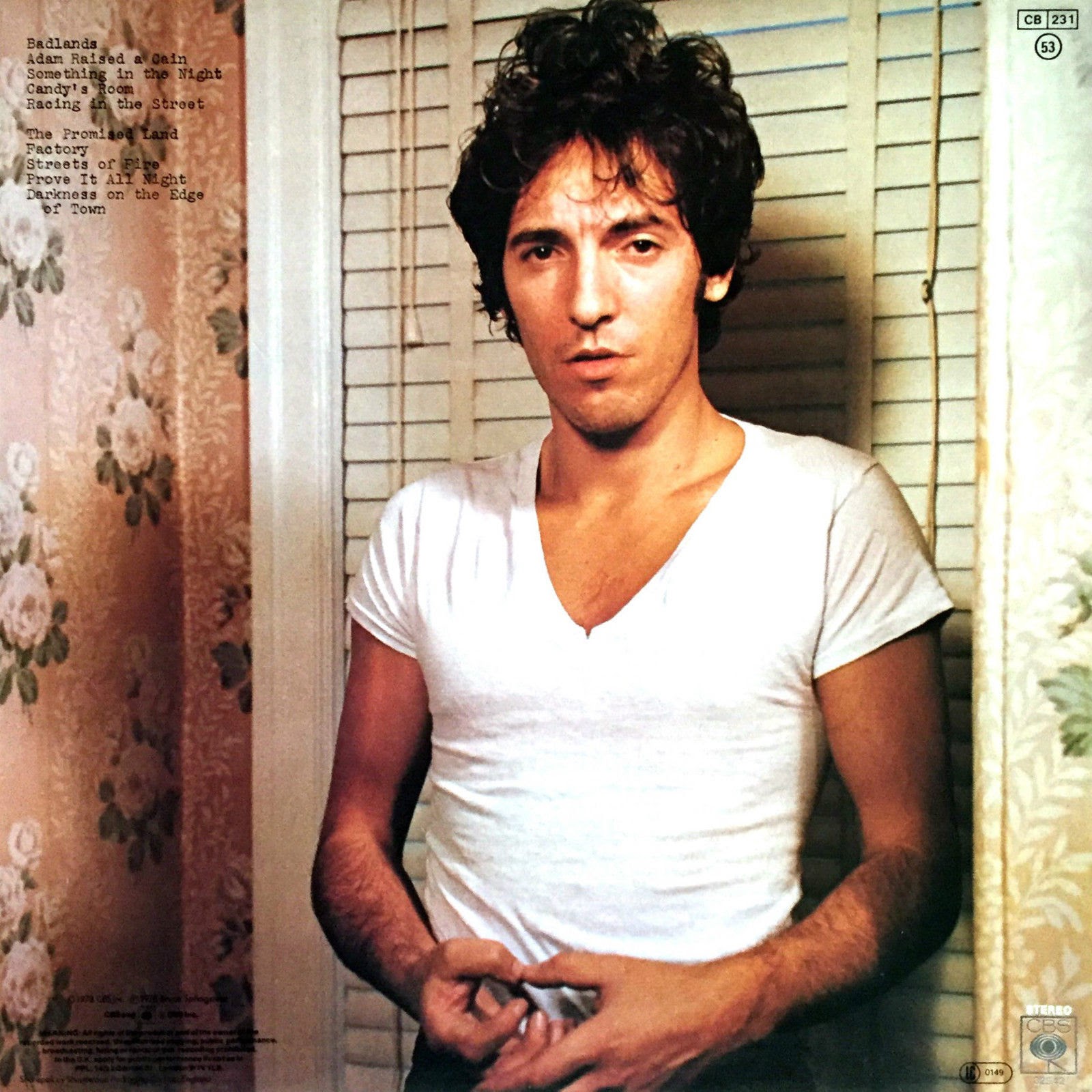 1978 Darkness On The Edge Of Town - Bruce Springsteen - Rockronología