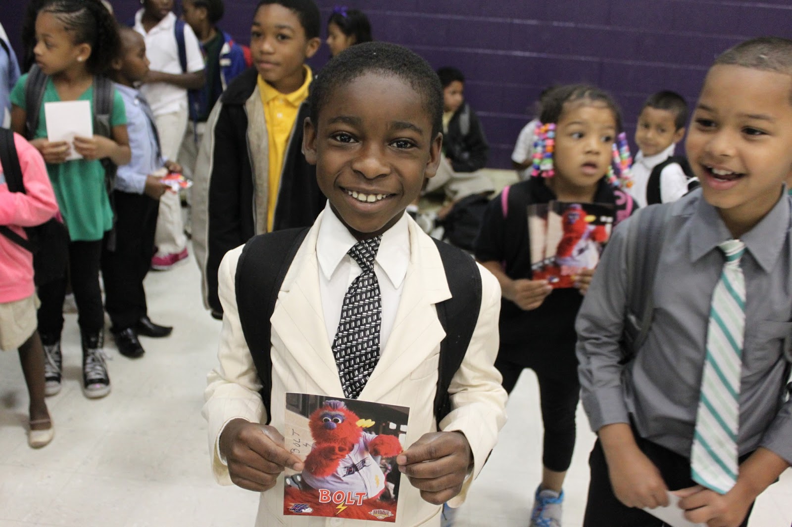 Your Permanent Record: Winston-Salem Dash Mascot Visits Kimberley Park ...