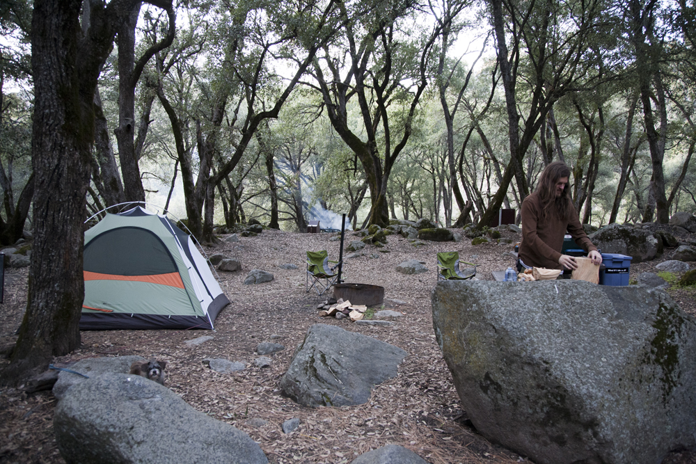 Papa's Poncho: Wishon Campground :: Sequoia National Forrest