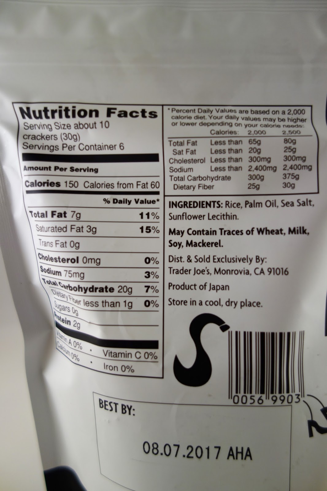 Trader Joe's Crispy Crunchy Mochi Rice Nuggets