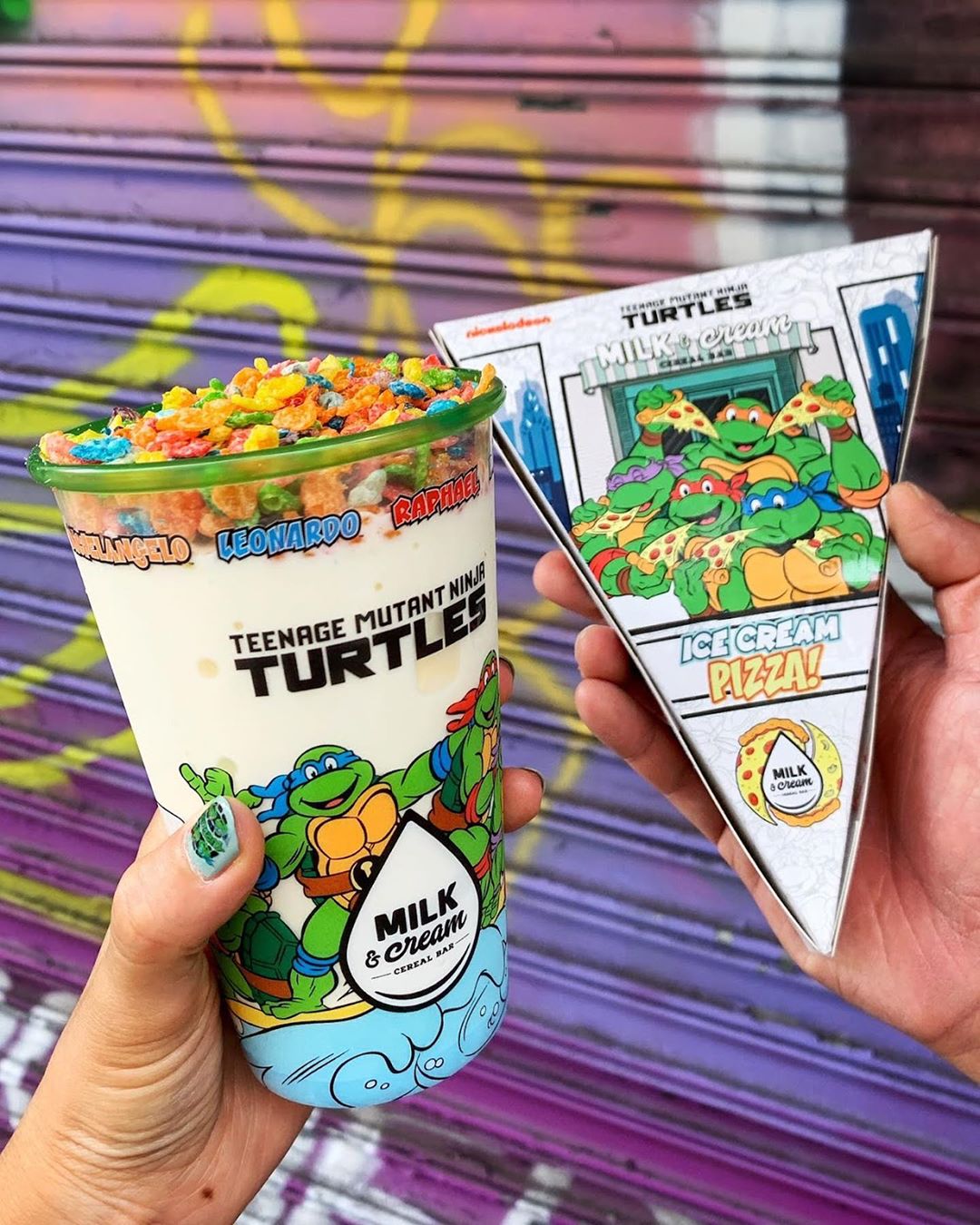 NickALive!: Milk & Cream Celebrates 'Teenage Mutant Ninja Turtles' with ...