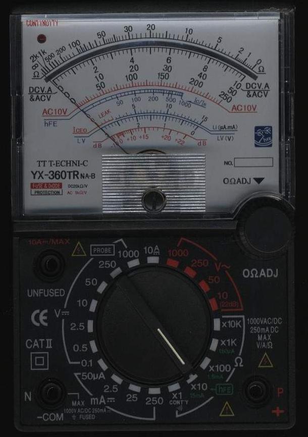 Electronic: YX 360 TR NA-B MULTIMETRE