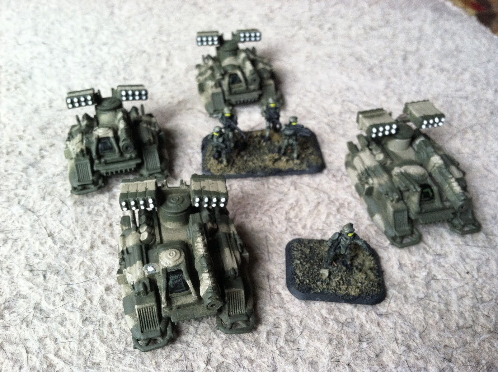 The WarPig: Gruntz 15mm: Terran Alliance Hover Tanks