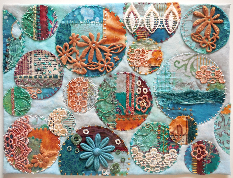 Creative days: More mixed media textiles