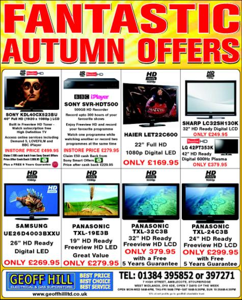 Mike Fairhurst's Winstanley A2 Newspaper Blog: Newspaper adverts