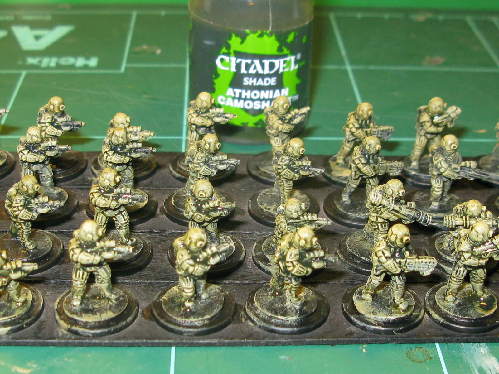 Jim's Wargames Workbench: 15mm Sci Fi Infantry Basecoat