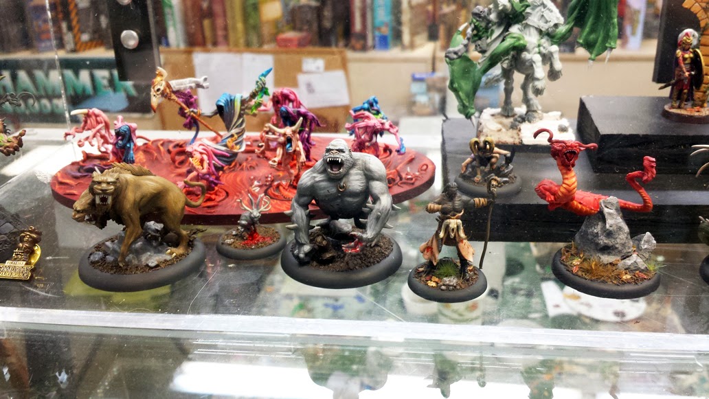 Monster Lab Miniatures: Marcus and a Pack of Wild Animals (Plus Myranda): a Malifaux Showcase