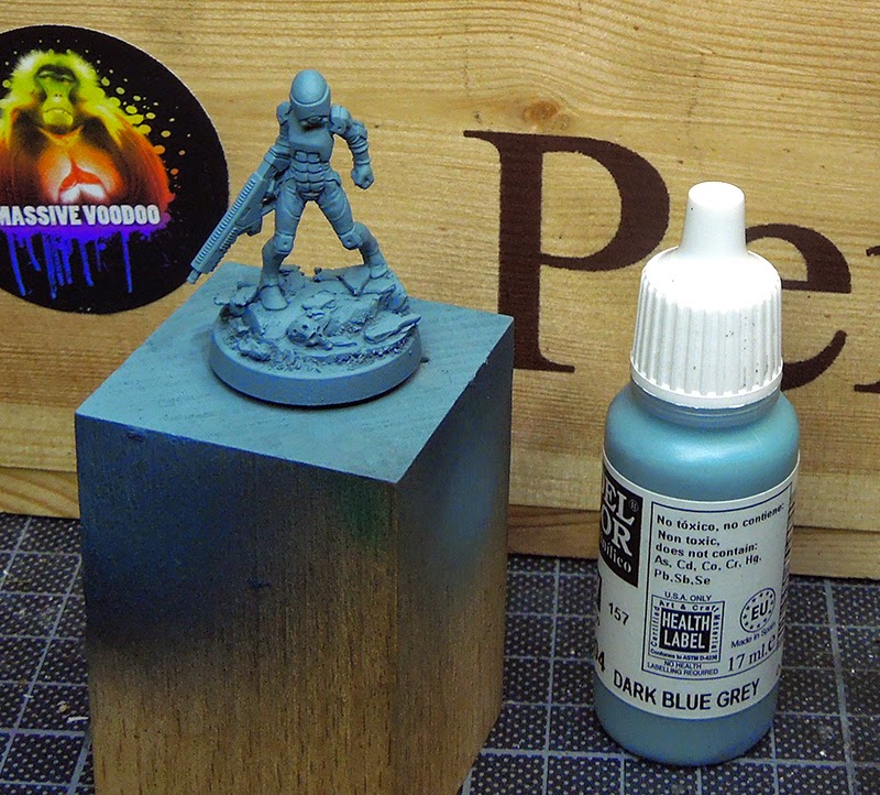 MASSIVE VOODOO: Tutorial: 5 colours, 2 hours, 1 Mini