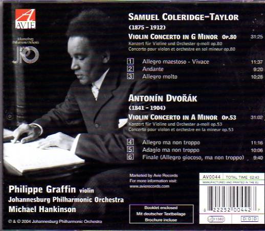 AfriClassical: ArtsComments: Violin Concerto of Samuel Coleridge-Taylor ...