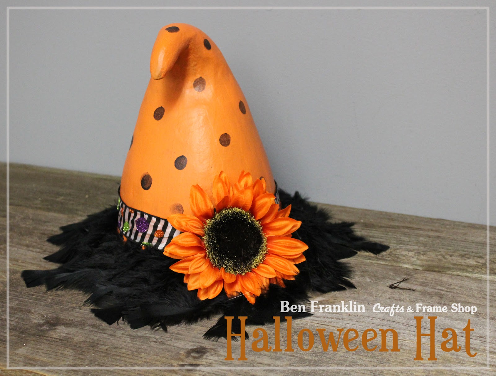 Ben Franklin Crafts and Frame Shop: Make A Halloween Hat
