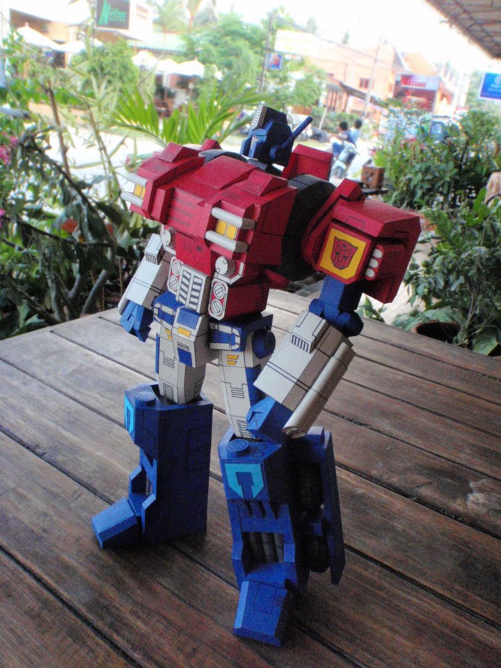 Transformers Papercraft Transformables