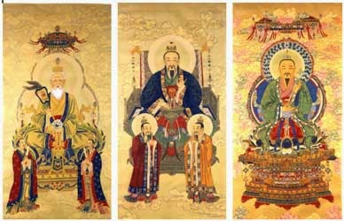 進善壇: The Three Pure Ones ( 三 清 )