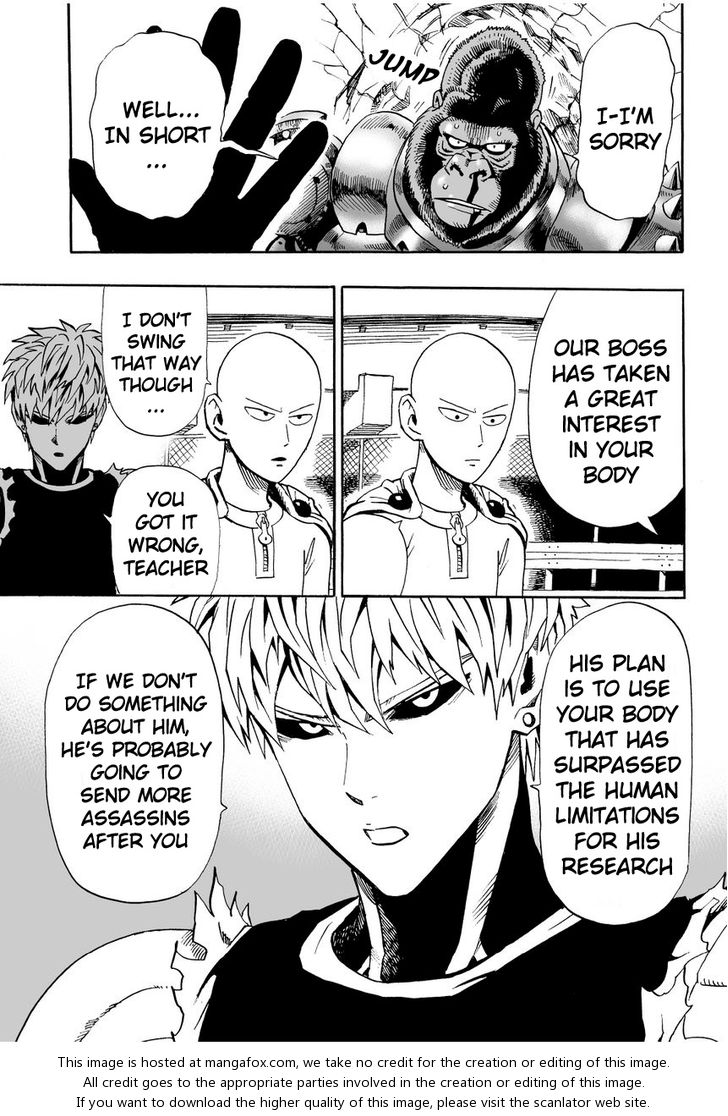 ONE PUNCH MAN CHAPTER 9 | One punch man manga
