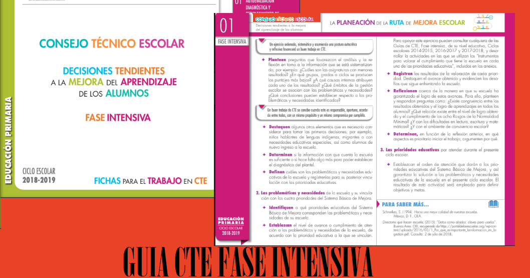 GUIA CTE FASE INTENSIVA | MATERIAL EDUCATIVO PRIMARIA GUIA CTE FASE INTENSIVA | MATERIAL EDUCATIVO PRIMARIA
