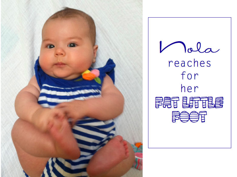 Beachrose Ramblings: Fat Baby Feet