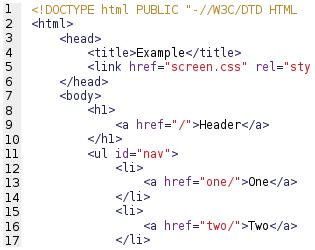 HTML: Códigos HTML Basicos