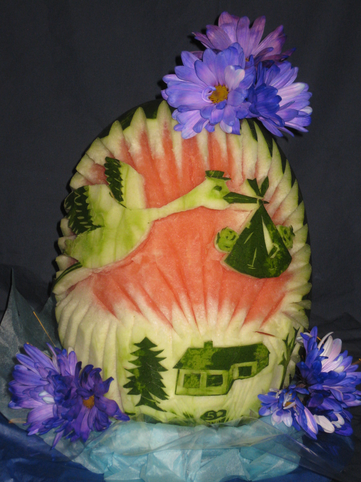 Fruit Platter Can Say It: For the animal lovers