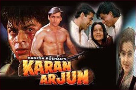 Karan Arjun Movie Hits Dialogues Lyrics | Sharukh Khan | Salman Khan