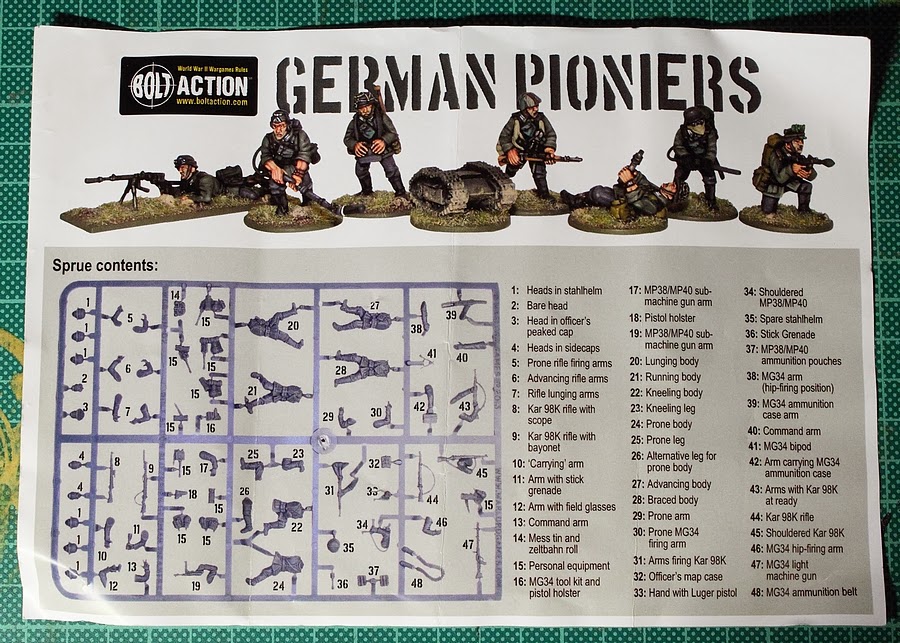 Battle Brush Studios: Review: German Pioniers